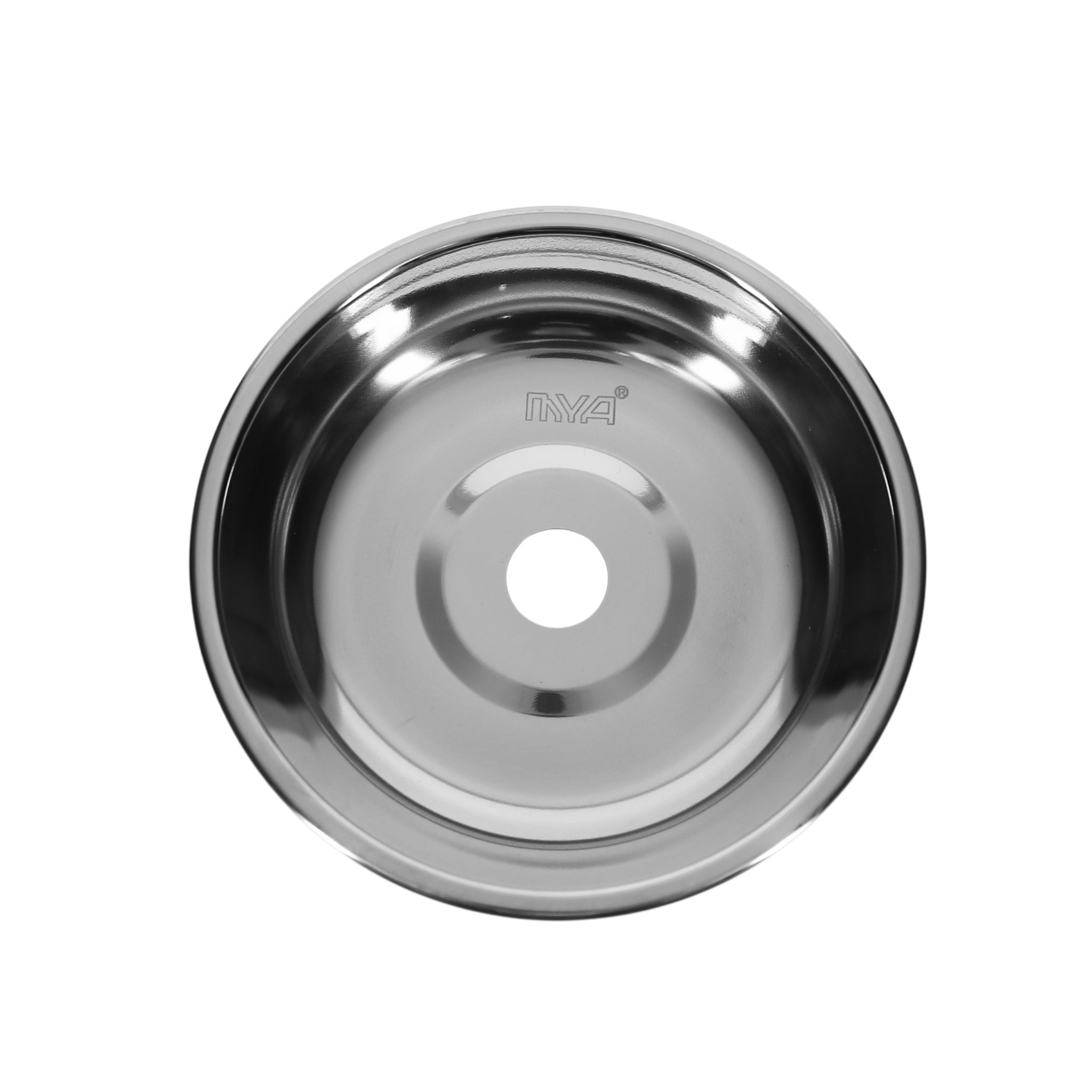 Chrome & Silver Hookah Plates | Multiple Sizes